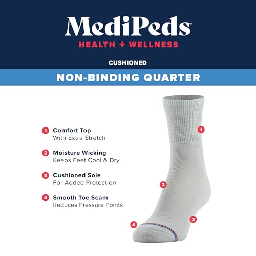 Medipeds Compression Socks for Men & Women - Diabetic Socks Sale!
